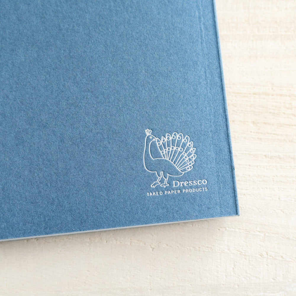 Dressco Blue Onion Skin Paper Japanese Notebook – B6, Indigo Blue