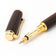 Ebony Wood Screw Cap Japanese Fountain Pen - Japanese Stationery Store
