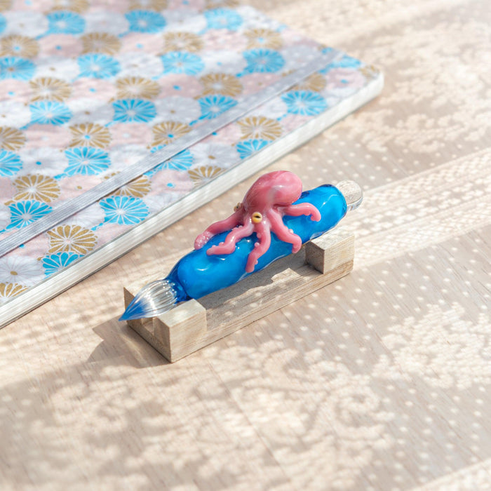 Octopus Japanese Glass Dip Pen | Komorebi Stationery