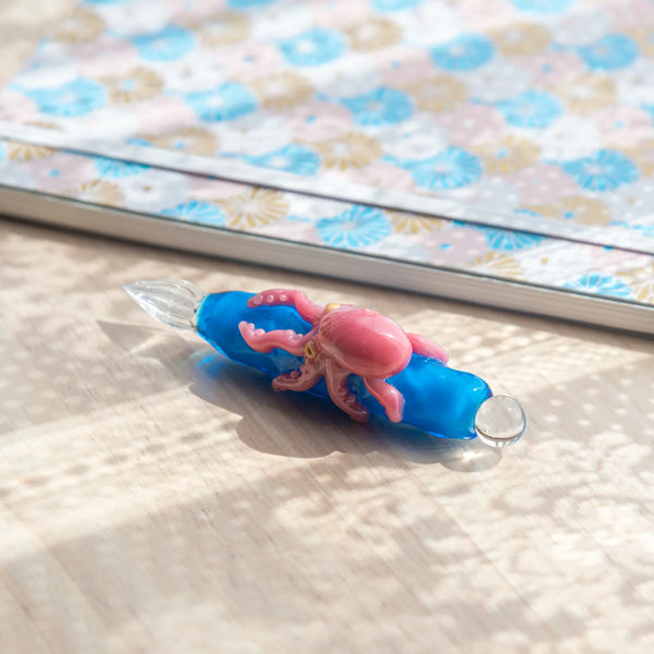 Octopus Japanese Glass Dip Pen | Komorebi Stationery