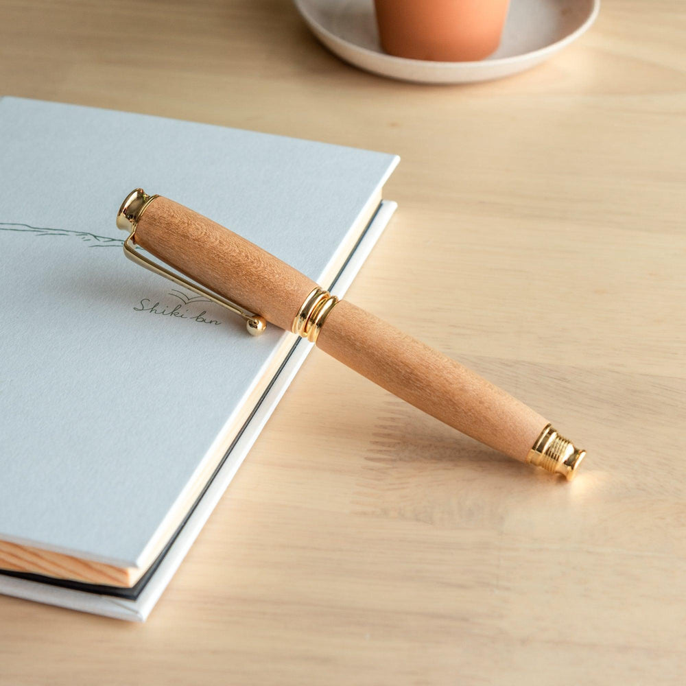 Sakura Wood Japanese Fountain Pen - Japanese Stationery Store