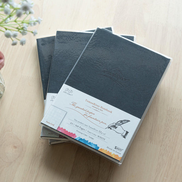 Sanzen Tomoe River FP Hardcover Notebook A5 - Komorebi Stationery