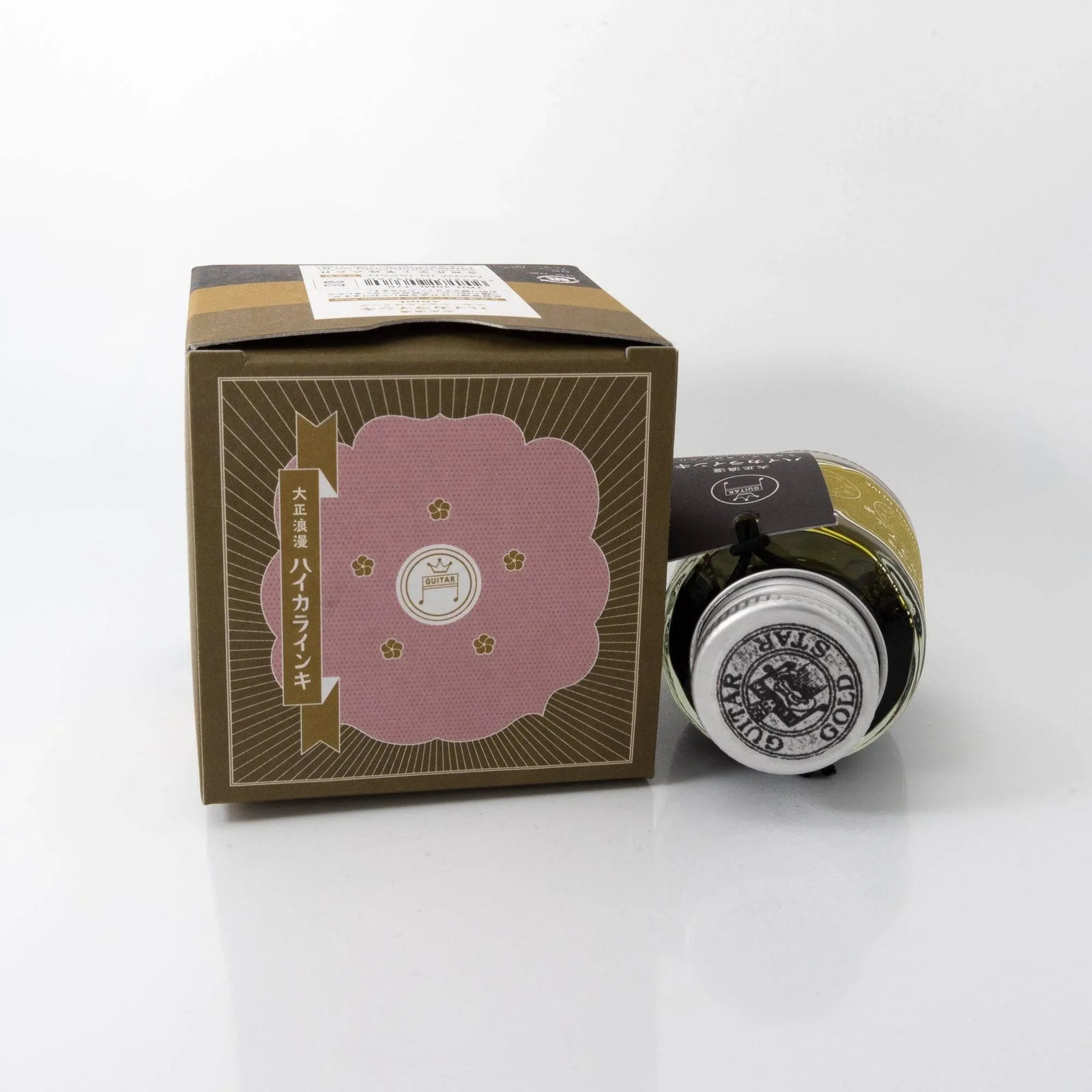 Taisho Romance Emotional Olive Fountain Pen Ink - Japanese Stationery Store