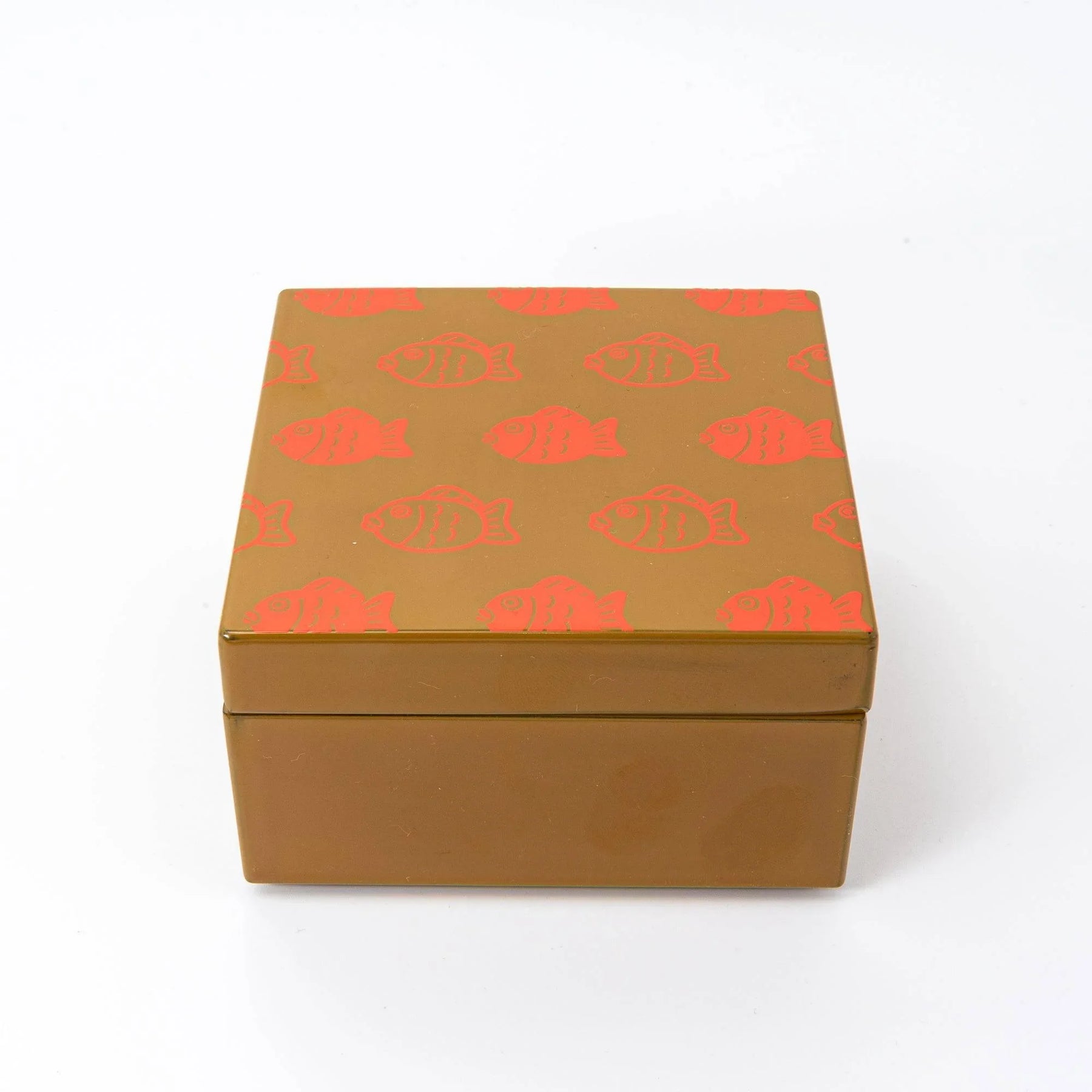 Urushi Kohako Sea Bream Lacquer Trinket Box